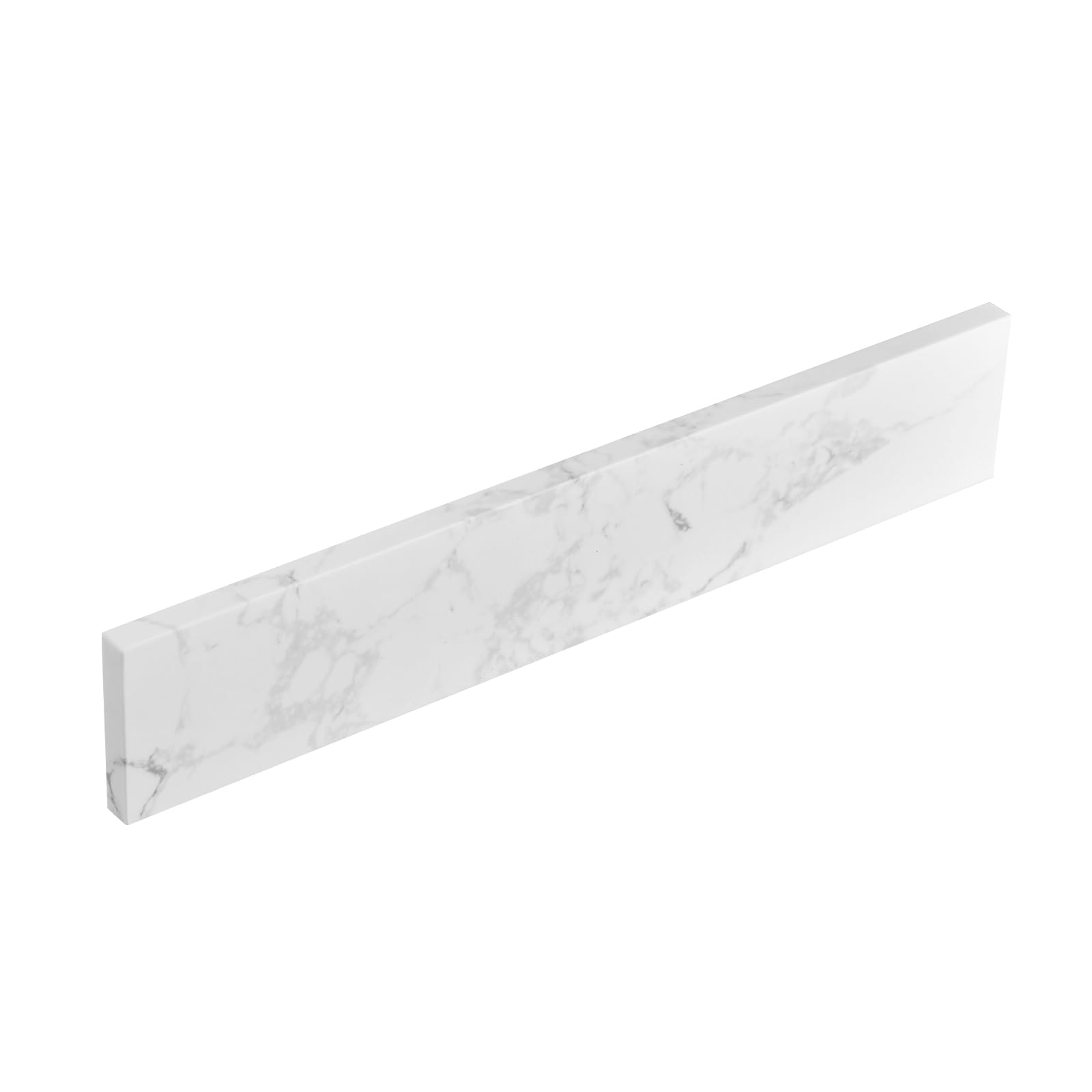 21" x 4" Bathroom Vanity Top Sidesplash White Engineered Stone Side ...