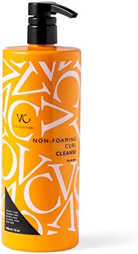 Vicious Curl Non-Foaming Curl Cleanse – No Lather for Curly Hair – Curl ...
