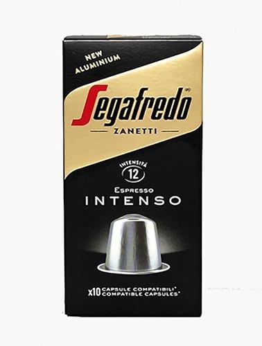 سعر Segafredo INTENSO Aluminum Nespresso Compatible Capsules - 10 ...