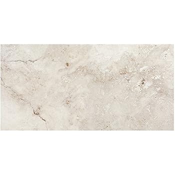 Dal-Tile 1224P1PF-EV97 Esta Villa Tile, 12" x 24", Garden White ...