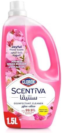 Clorox Scentiva Multipurpose Disinfectant Floor Cleaner , Japanese ...