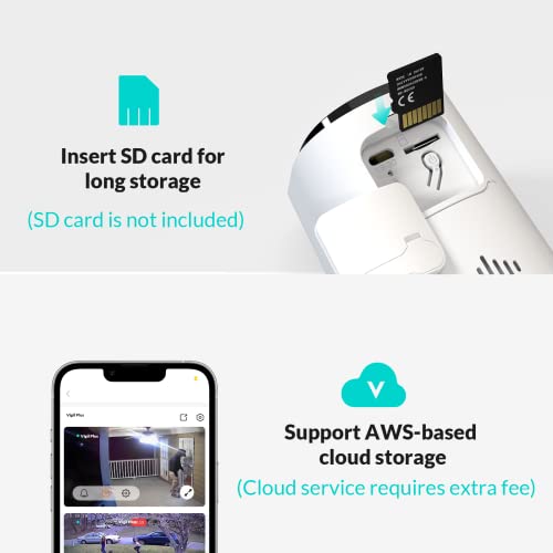 NETVUE Wireless Security Camera Outdoor, Rechargeable Battery Powered ...