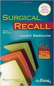 Surgical Recall, Fifth North American Edition (Recall Series ...