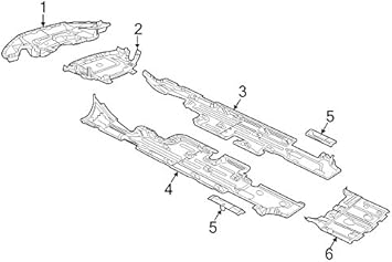Amazon.com: Mopar Performance 68083326AC MOPAR Shield: Automotive