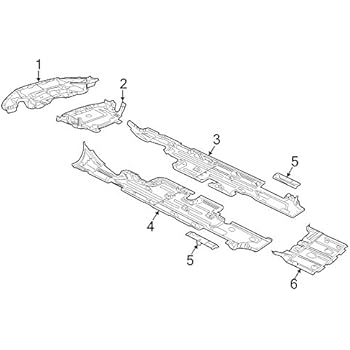 Amazon.com: Mopar Performance 68199436AA MOPAR Shield: Automotive