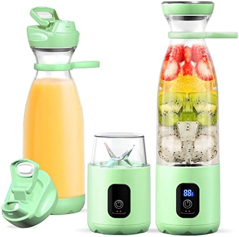 Portable Blender, Personal Blender for Shakes and Smoothies, 20oz ...