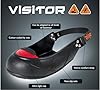 Tiger Grip Visitor Safety Cap Overshoe w/Toe Cap for Safe Visits. Size ...