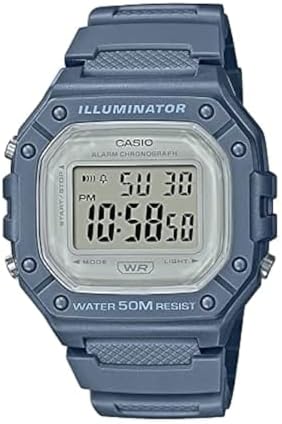 Casio Illuminator Alarm Chronograph Digital Sport Watch (Model W218HC ...
