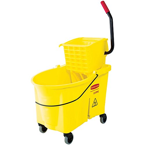 Rubbermaid Commercial Brute Angled Large Brooms, Polyethylene Bristles,