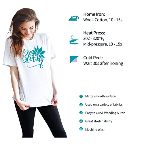 VINYL FROG Heat Transfer Vinyl Roll HTV Vinyl - 12"x5ft Orange Iron On ...