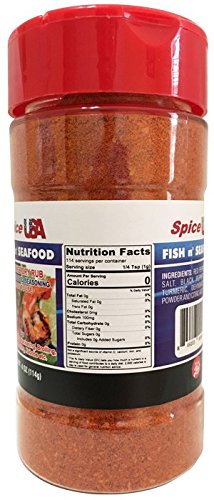 Spice USA, Fish and Seafood, Gourmet Fish Rub, 4 OZ, Ready To Use, Fish ...