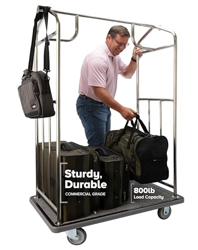 Wholesale Hotel Products Value Valet Hotel Luggage Cart – For ...