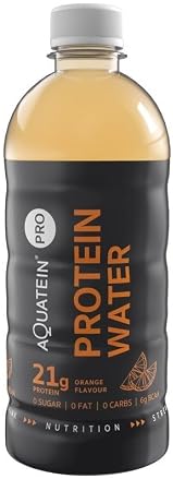 Aquatein Pro Orange 21g Protein, 500 ml, Pack of 1 price in Saudi ...