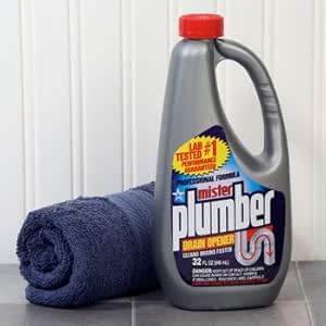 Amazon.com : Professional Formula, Mister Plumber Drain Opener, 32 fl ...
