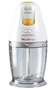 Moulinex Multitrio DJDAP1 Mini Chopper Food Blender, 0.6 Litres: Amazon ...
