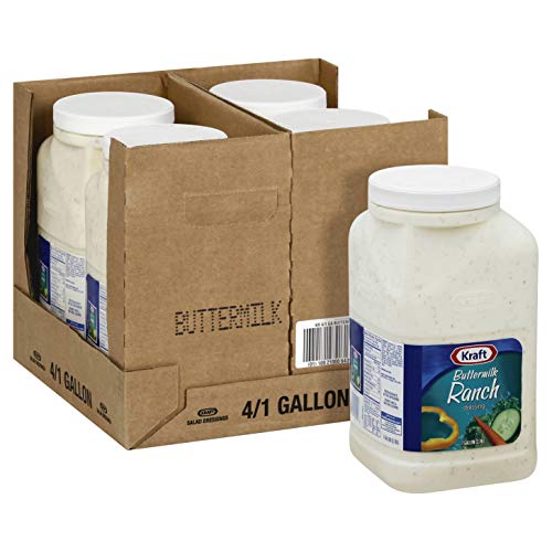 Kraft Buttermilk Ranch Dressing, 1 gal. Jug (Bulk) Food, Beverages ...