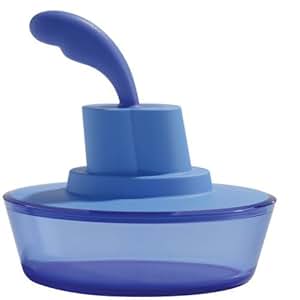 Amazon.com | A di Alessi Ship Shape Butter Dish, Blue: Butter Dishes