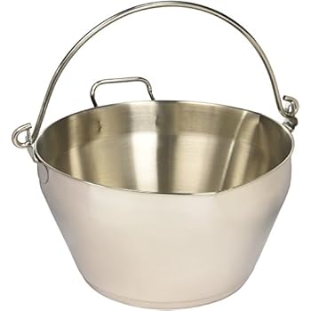 Amazon.com: CHEFS Maslin Pan with Lid, 10 Quart by Chefs: Kitchen & Dining