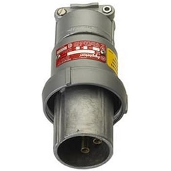 Appleton ACP6034BC Metallic Clamping Ring Plug, 60 Amp, 4 Pole, 3 Wire ...