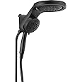 Delta Faucet HydroRain H2Okinetic Dual Shower Head with Handheld 5 ...