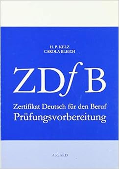 Amazon.fr - ZDfB - Zertifikat Deutsch für den Beruf ...