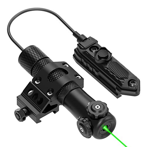 Feyachi Red/Green/Blue Laser Sight Tactical Dot Laser for Rifle with ...