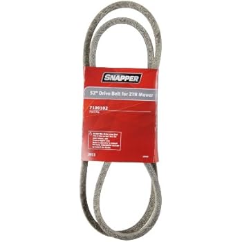 Amazon.com : Snapper 2010 42" Drive Belt for ZTR Mower : Lawn Mower ...