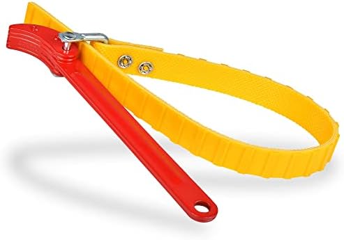 Adjustable Strap Wrench, NALACAL 9 inch Multi-Purpose Belt Strap Wrench ...