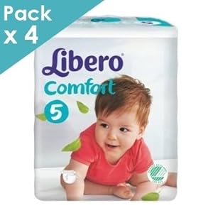 Libero Comfort 5 - Child from 10 to 16 kg - Box of 200 diapers: Amazon ...