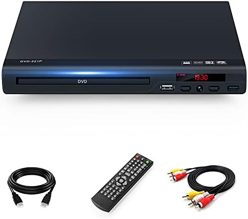 DVD Players for TV with HDMI Output,Full HD 1080p Upscaling DVD Player ...