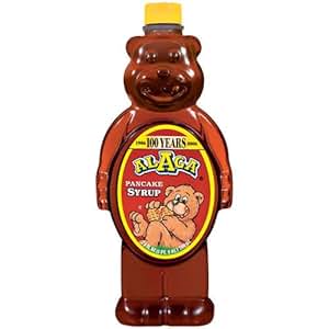 Amazon.com : Alaga Pancake Syrup Bear Bottle - 24 Oz : Maple Syrups ...