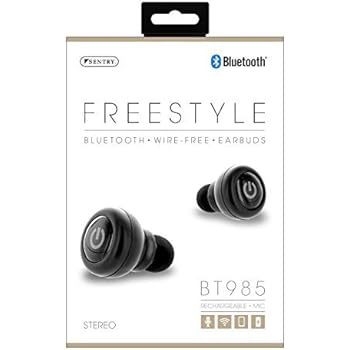 Amazon.com: Sentry BT985 Wireless Bluetooth Earbuds - Black: Home Audio ...