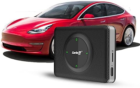 Tesla CarPlay Android Auto Adapter, Newest Carlinkit T2C Only for Model ...