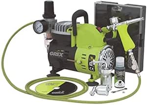 Amazon.com: Grex GCK02 Airbrush Combo Kit with Tritium.TS3 Airbrush ...