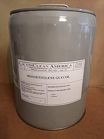 Ethylene Glycol Liquid/Pure Mono Ethylene Glycol 100% (5 gln): Amazon ...