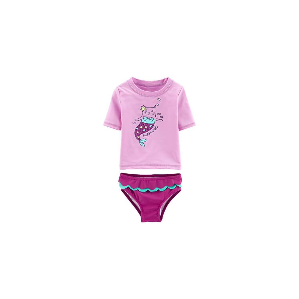 Carter's Girls' Rashguard Swim Set | Beachwear Central