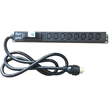 Amazon.com: CyberPower PDU30BHVT8R Basic PDU, 208-230V/30A, 8 Outlets ...