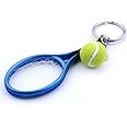 Amazon.com: JJLFresheners Cute Blue Car Tennis Keychain, Car Tennis ...