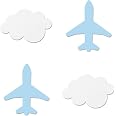 Amazon.com: Airplane Cloud Cut-outs, 12-Pack Table Topper Double-sided ...