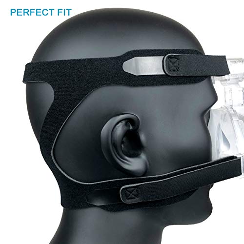 CPAP Mask Strap Replacement Full Face Mask Headgear Straps (2 Pack ...