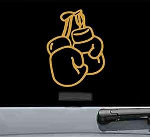 Amazon.com: Boxing glove Vinyl Decal Sticker (GOLD): Automotive