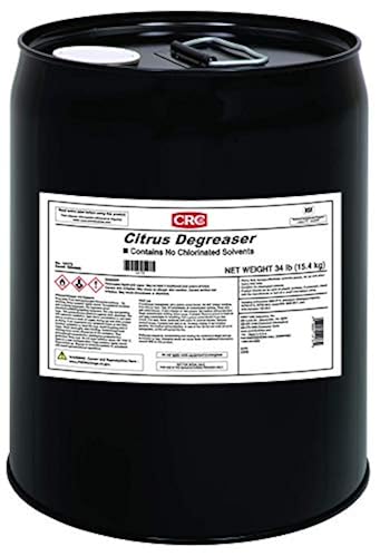 CRC Citrus Degreaser 14173 – 5 Gallon, Heavy Duty Citrus Degreaser For ...