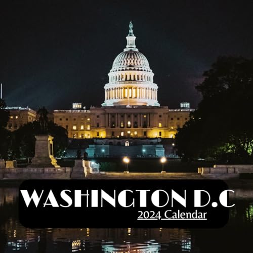 Washington D.C City 2024 Calendar: Monthly Calendar 2024 | Lunar 2024 ...