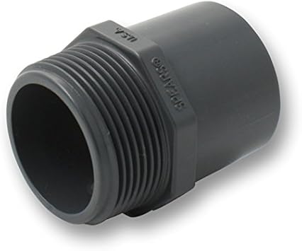 PVC Hex Nipple Plain/Threaded (BSP) 40mm x 1 1/4": Amazon.co.uk: DIY ...