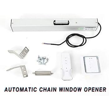 Amazon.com: SimpleSmart 10cm-40cm Adjustable Electric Chain Window ...