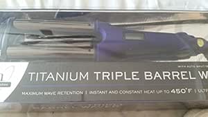 Amazon.com: Ion Titanium Triple Barrel Waver: Beauty