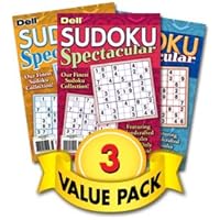 Sudoku Spectacular Puzzle Books for Teens, Adults & Seniors – 3 Pack: Penny Press/Dell Magazines ...
