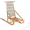 Amazon.com : Wooden Foldable Dog Sled Kicksled : Dogsleds : Sports ...