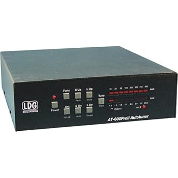 Amazon.com: LDG Electronics AT-100PROII Automatic Antenna Tuner 1.8-54 ...