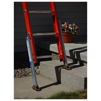 LEVEL-EZE Auto Ladder Leveler with Swivel Feet - - Amazon.com
